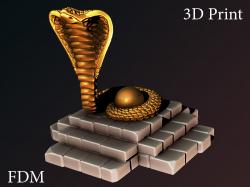 snake 3d print model 【 STLFinder