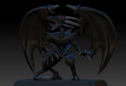 red eyes black dragon figure 3d models 【 STLFinder