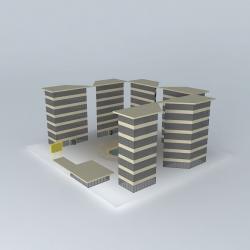 3D Model The hotel complex 3D Models | Page 1 | STLFinder