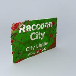 3d city signs 【 STLFinder