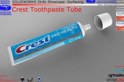 crest toothpaste model 【 STLFinder