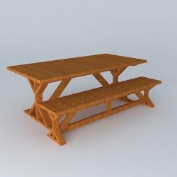 table pottery barn 3D Models | Page 1 | STLFinder