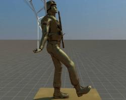 parachute 3d model free 【 STLFinder