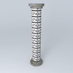 free pillar obj 3d models 【 STLFinder