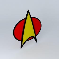 starfleet logo 3d models 【 STLFinder