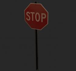 free stop sign obj 3d models | Page 1 | STLFinder