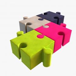 buzzi puzzle kids poufs 3D Models | Page 1 | STLFinder