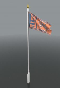 flag pole 3d model free | Page 1 | STLFinder