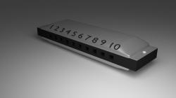 3d printed harmonica 【 STLFinder