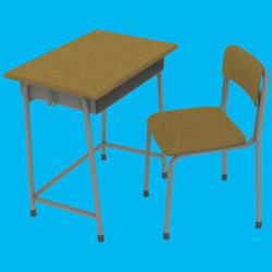 japanese school desk 22 modelo revit | Page 1 | STLFinder