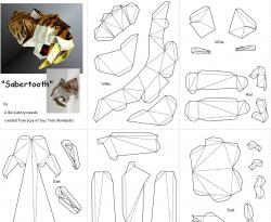 saber tooth pattern 3D Models | Page 1 | STLFinder