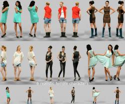 6 6 female models | Page 1 | STLFinder