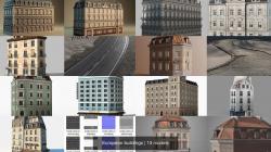 european buildings collection 03 3D Models | Page 1 | STLFinder