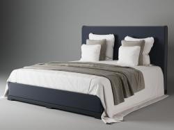 Promemoria Wanda double bed modern contemporary high back 3D Models ...