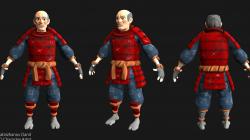 samurai low poly 3d models 【 STLFinder