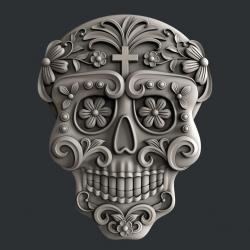 3d printed sugar skull 3d models | Page 1 | STLFinder