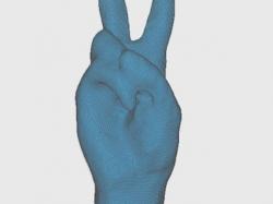 animated peace sign hand 3D Models | Page 1 | STLFinder