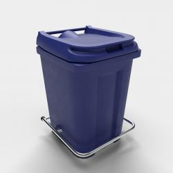 waste bin low poly 3d models 【 STLFinder