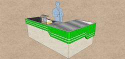 cashier dwg 3d models 【 STLFinder