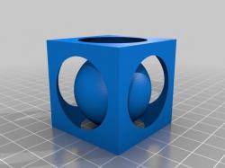 sphere inside a cube 3d models 【 STLFinder