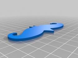 batstache 3d models 【 STLFinder