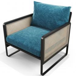 Cane armchair 3D model - Free 3D Model | STLFinder