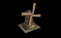 mill low poly 3d models 【 STLFinder