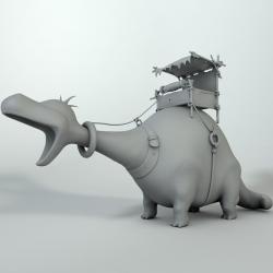 flintstones dinosaur 3d models 【 STLFinder