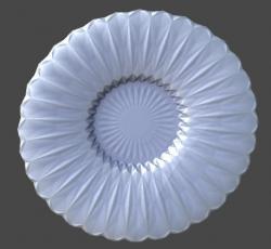 giant flower spiral center dish2 openscad model | Page 1 | STLFinder