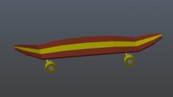 low poly skateboard 3d models 【 STLFinder