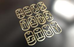 printable zodiac signs 3D Models | Page 1 | STLFinder