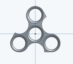 fidget spinner 3d print template 【 STLFinder
