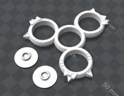 hello kitty fidget spinner 3d models 【 STLFinder