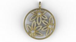 pavoi 14k gold plated dainty cubic zirconia pendant necklace dot ...