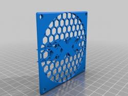 XXX 80x80 FAN Cooler Grill Shield Grid 3d models 【 STLFinder