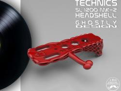 ghostly technics sl1200 mk2 headshell 3D Models | Page 1 | STLFinder