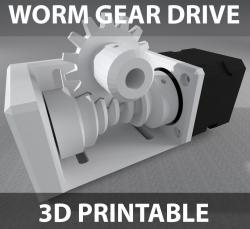 3d printed worm drive | Page 1 | STLFinder