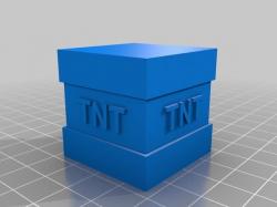 minecraft tnt block 3D Models | Page 1 | STLFinder