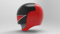 time force red ranger helmet 3D Models | Page 1 | STLFinder