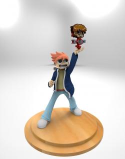 scott pilgrim 3d model | Page 1 | STLFinder
