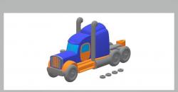 3d printed semi truck | Page 1 | STLFinder