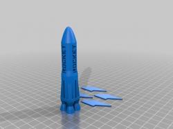 tinkership tinkercad rocketship 3D Models | Page 1 | STLFinder