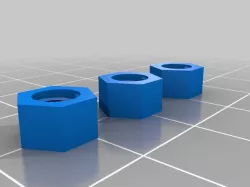My Customized ISO Metric Nuts and Bolts - Free 3D Model | STLFinder