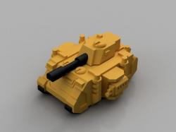 predator destructor tank for epic 40k 6mm scale 3D Models | Page 1 ...