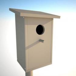 bird house 3d 【 STLFinder