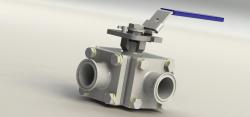 sanitary ball valve 3d model | Page 1 | STLFinder