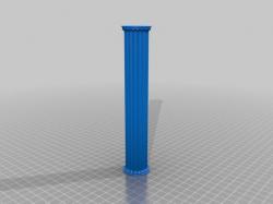 simple fluted column 3d models | Page 1 | STLFinder