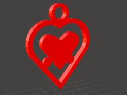 double heart 3D Models | Page 1 | STLFinder