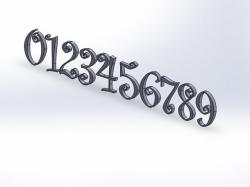 house numbers 3D Models | Page 1 | STLFinder