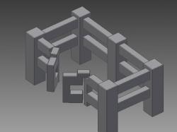 how to build fence minecraft 3D Models | Page 1 | STLFinder